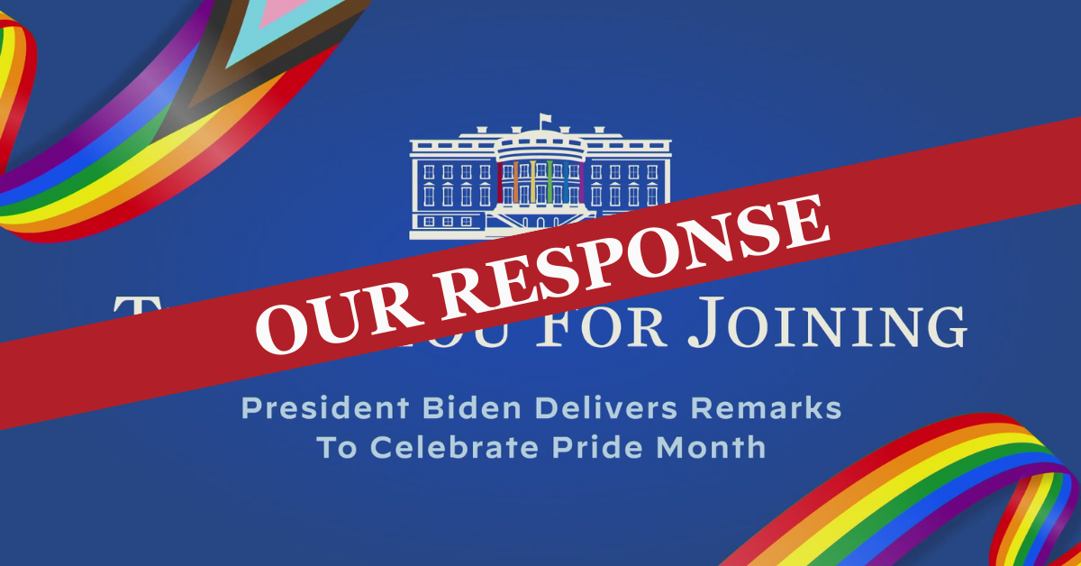 President Biden Signs Radical LGBTQI+ Executive Order - The Family ...