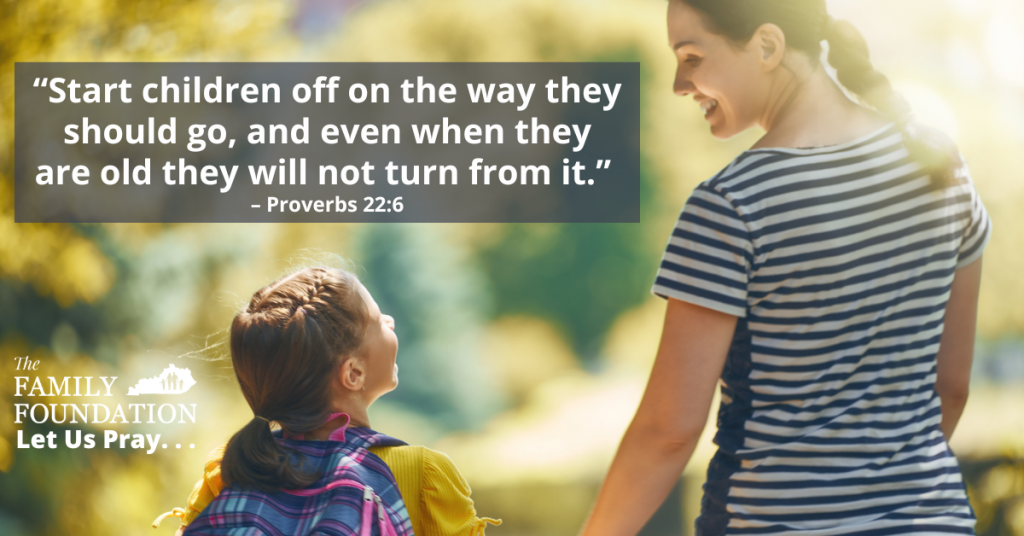 Let Us Pray: The Need for School Choice - The Family Foundation in Kentucky