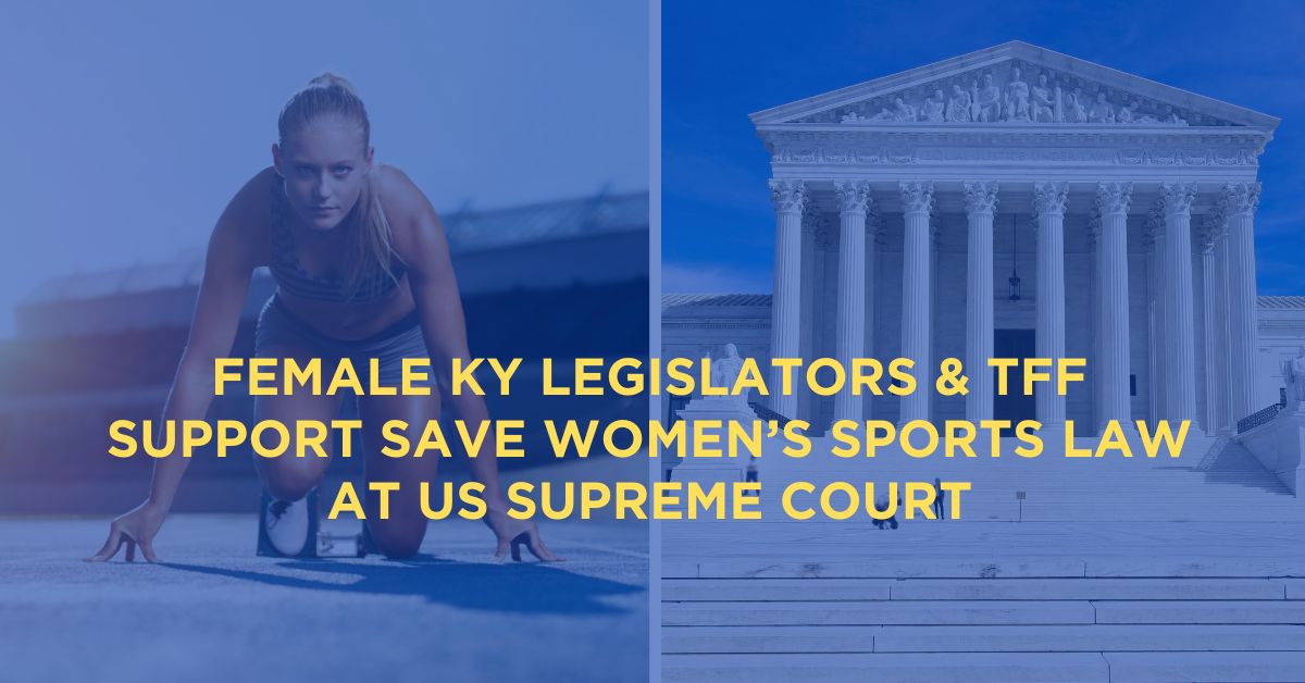 Female KY Legislators Join The Family Foundation on Save Women’s Sports ...