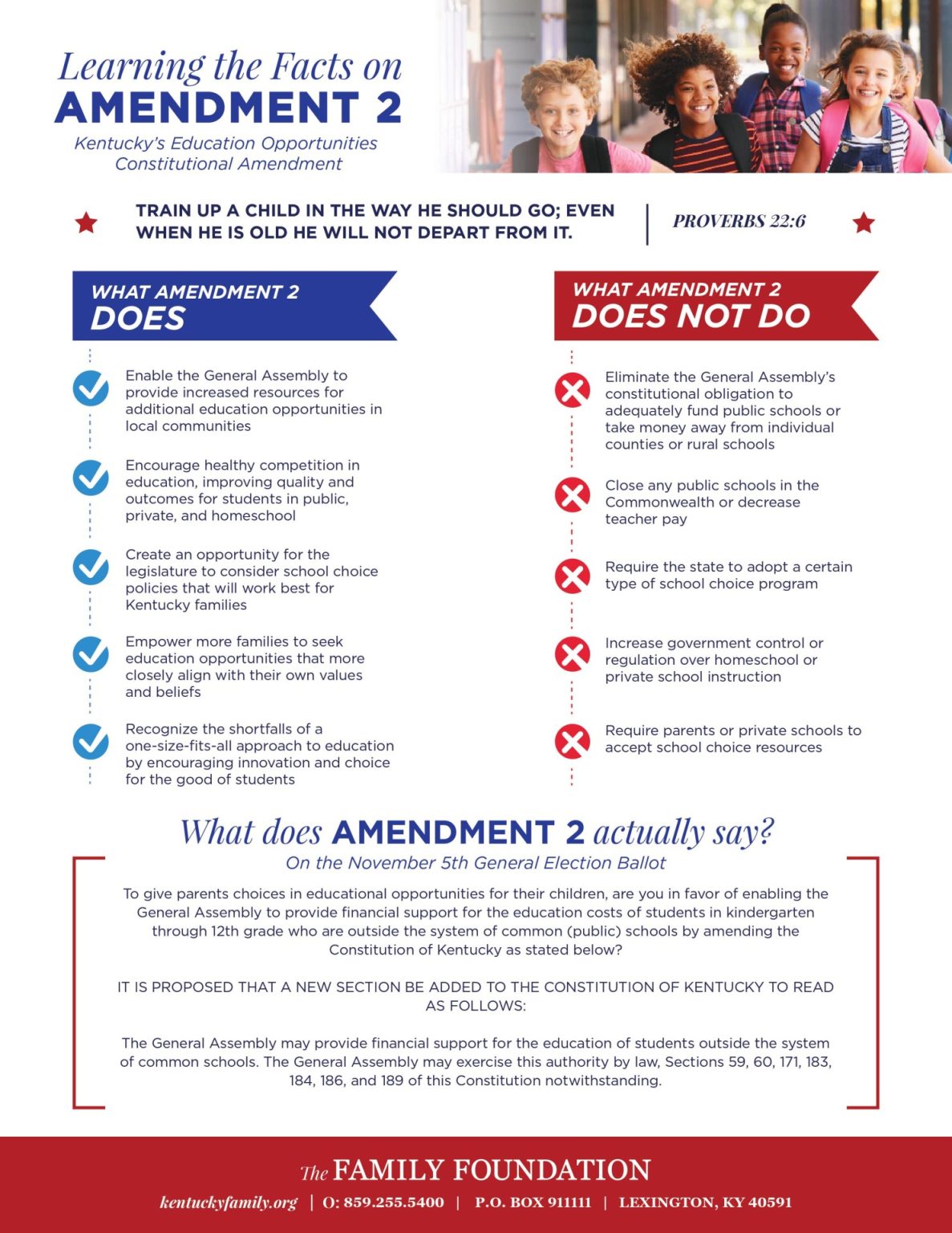 Kentucky's Amendment 2 - The Family Foundation in Kentucky