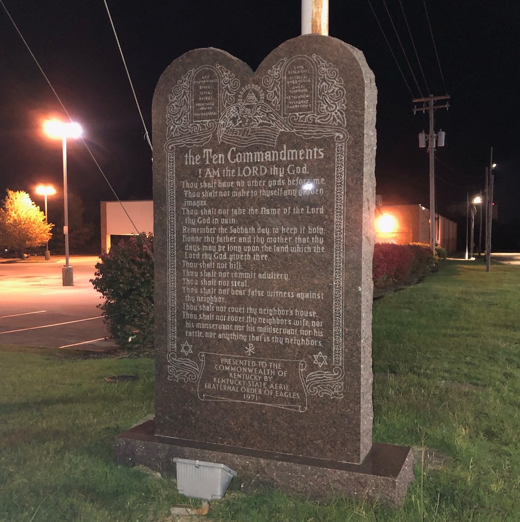 Kentucky House Passes HJR 15 to Restore Historic Ten Commandments ...