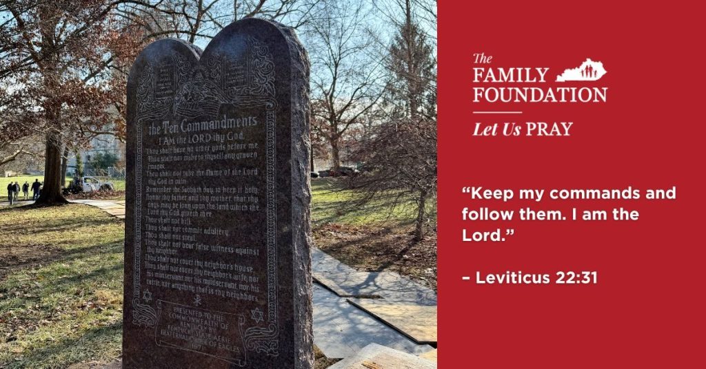Let Us Pray: Ten Commandments Monument Returned to KY Capitol Grounds ...